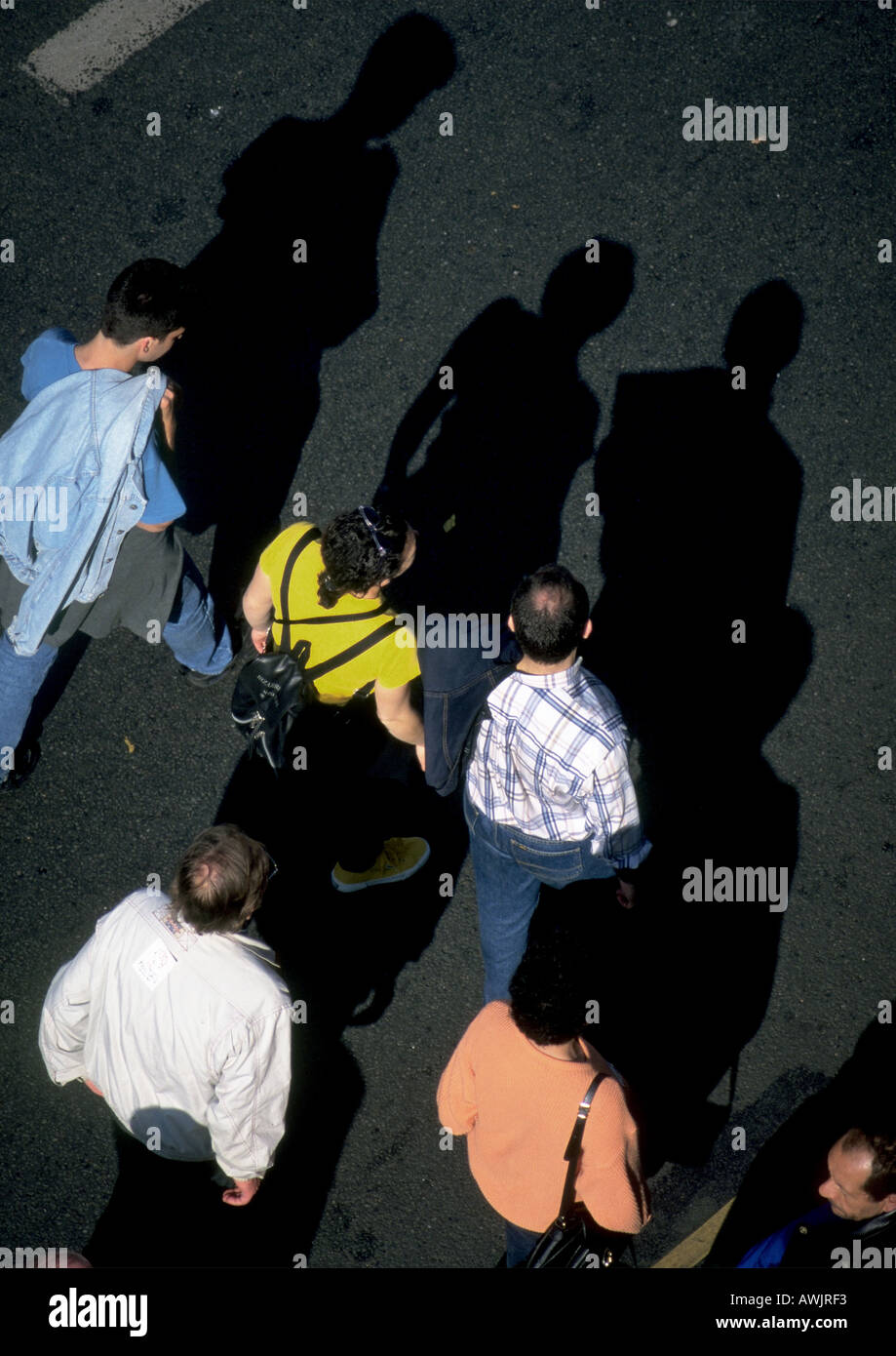 Pedestrians demonstrating hi-res stock photography and images - Alamy