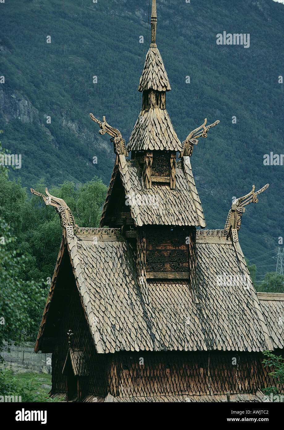 Ancient stave churches hi-res stock photography and images - Alamy