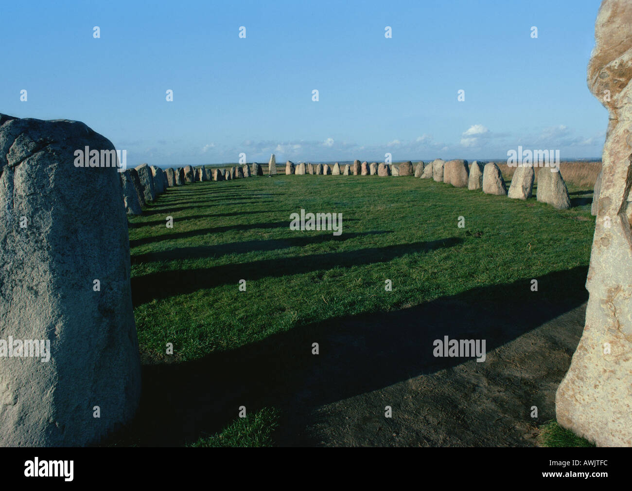 Sweden, Ales Stenar Stock Photo - Alamy