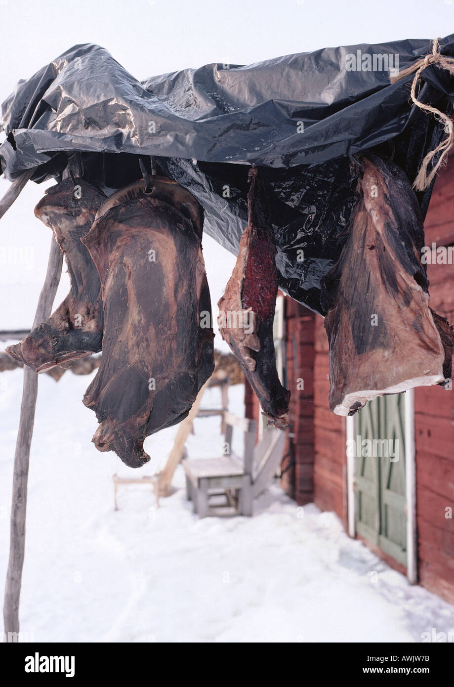 House covered tarpaulin hi-res stock photography and images - Alamy