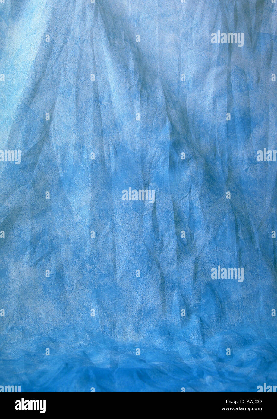 Wrinkled, light-blue patterned fabric, full frame Stock Photo - Alamy