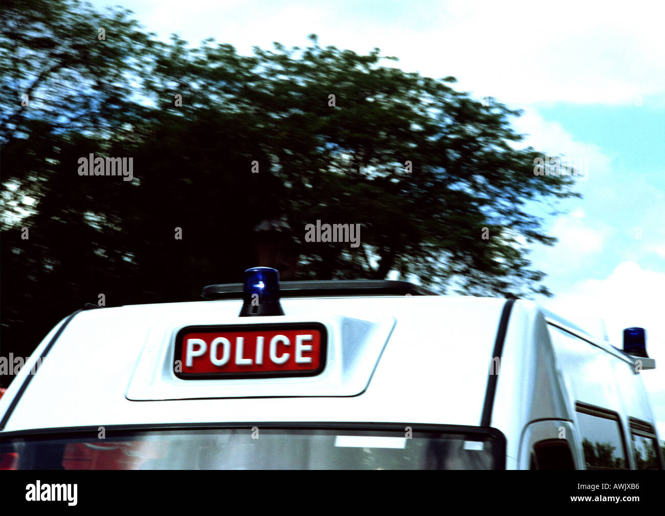Top of police vehicle Stock Photo - Alamy