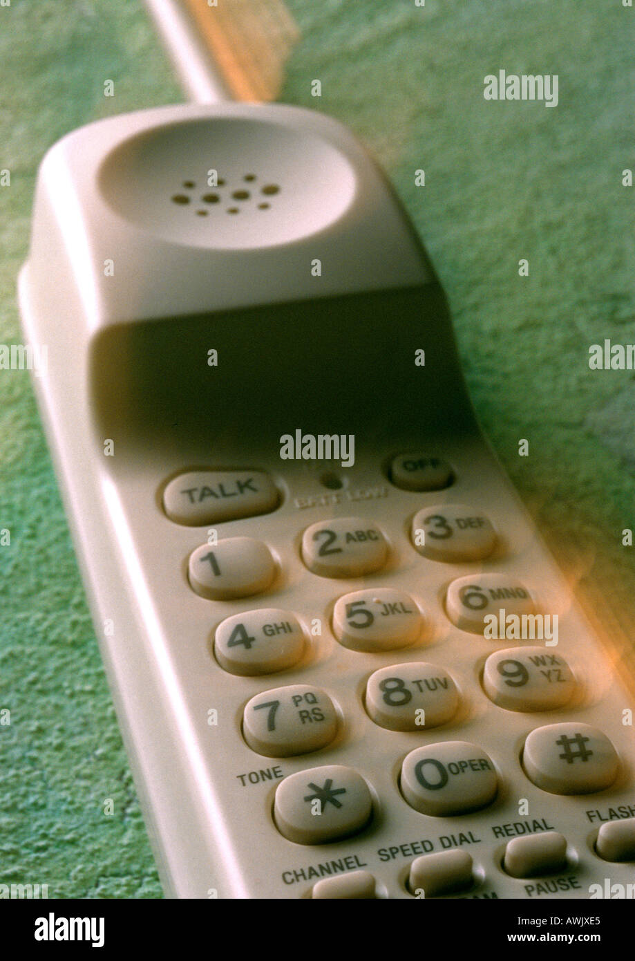 Portable phone on floor, blurred close up Stock Photo - Alamy