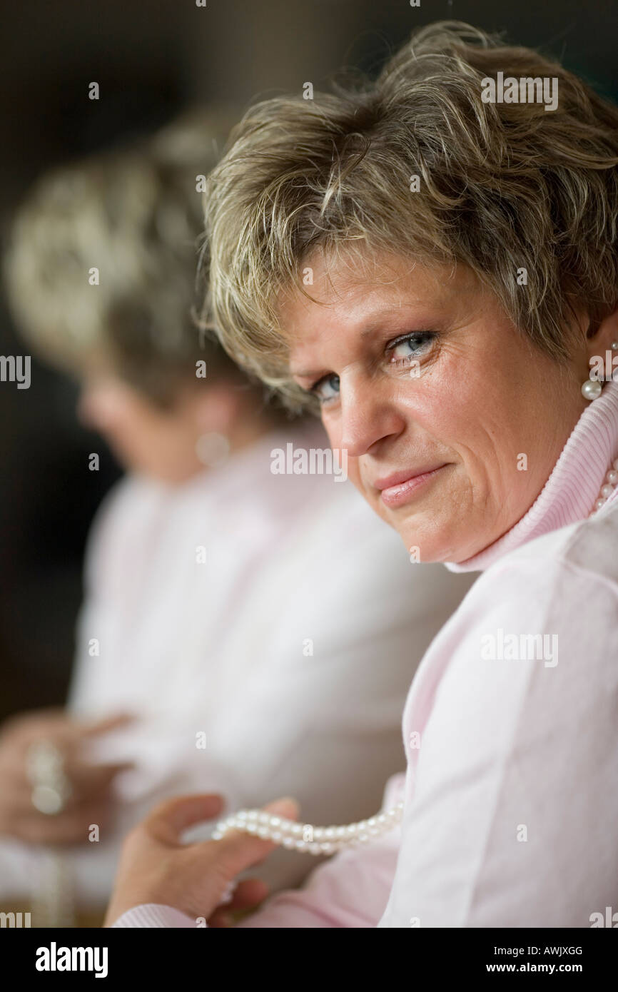 portraet of a woman named Tanja Stock Photo - Alamy