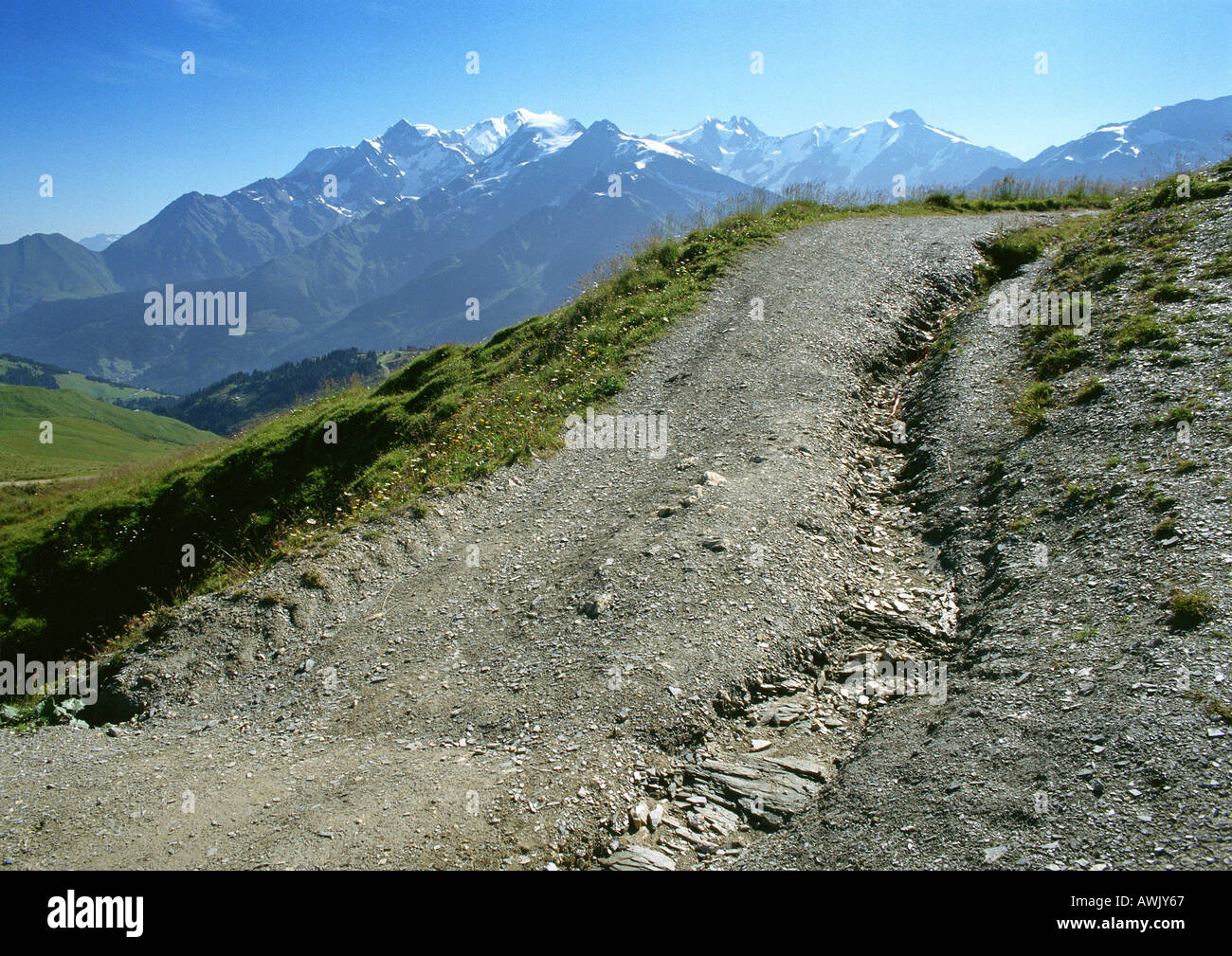 Mountains without vegetation blue sky hi-res stock photography and ...