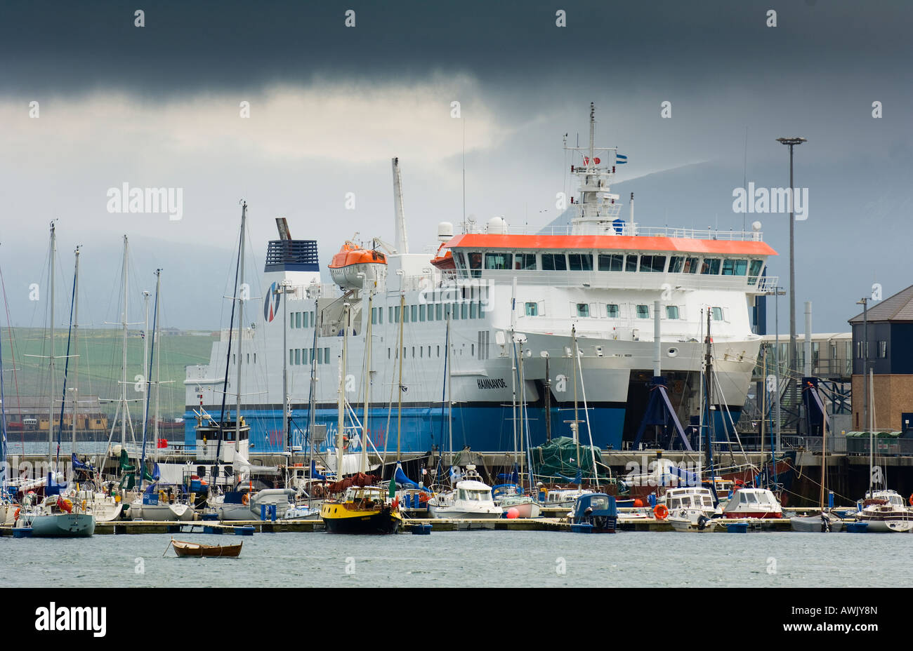 northlink ferry stromness Stock Photo - Alamy