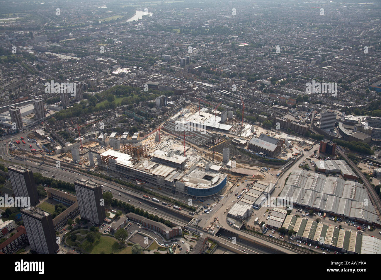 Hammersmith roundabout hi-res stock photography and images - Alamy