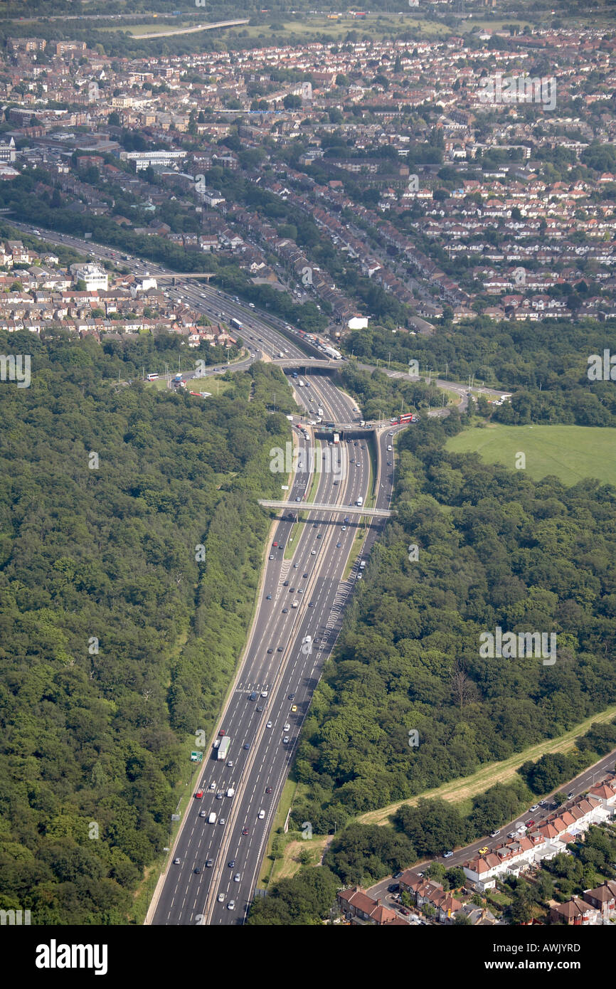 Aerial view epping forest london hi-res stock photography and images ...