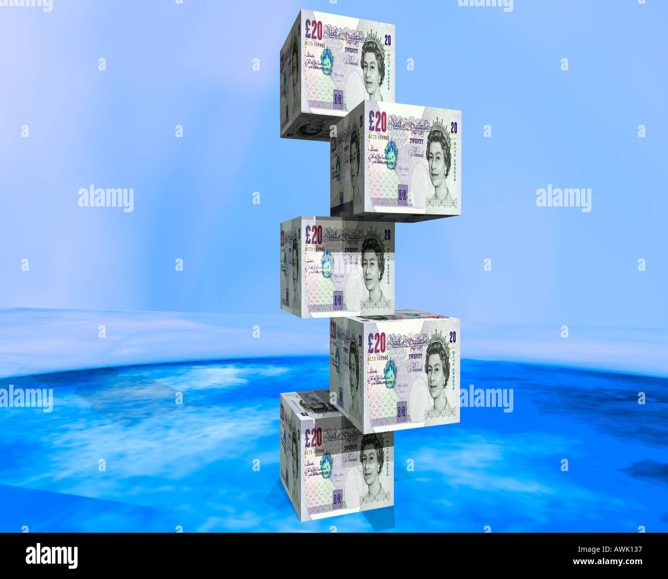 english Pounds notes Stock Photo - Alamy