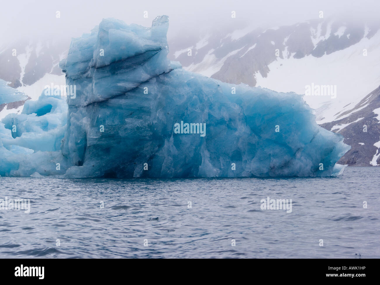 Iceberg in Hornsund,Svalbard Stock Photo - Alamy