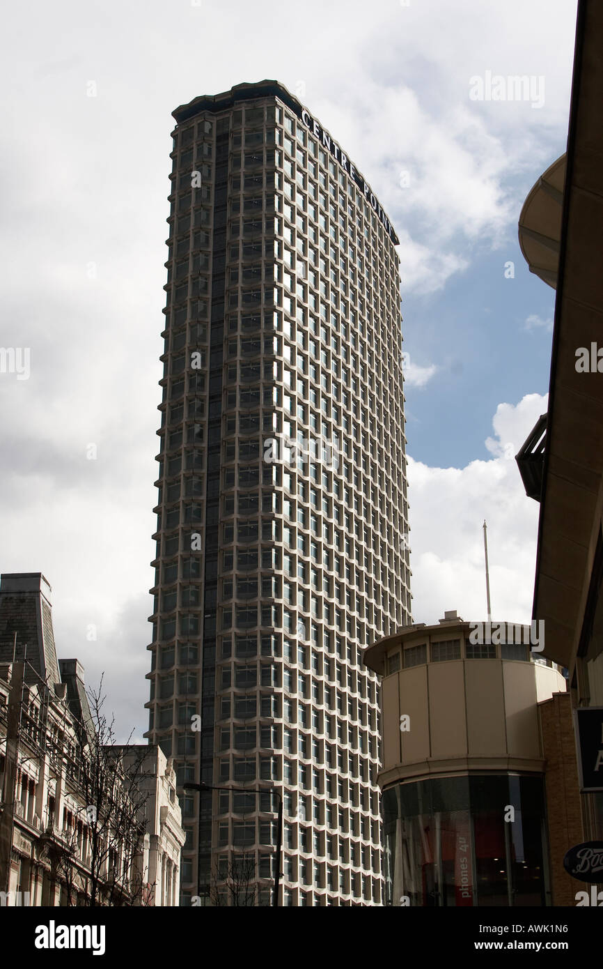Centrepoint tall office skyscraper building near Oxford Street London ...