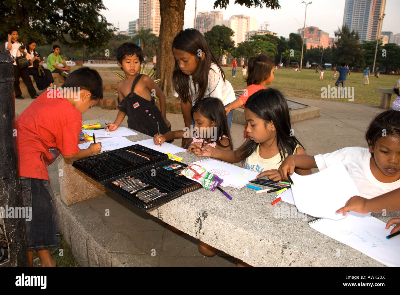 philippines manila Rizal park art class Stock Photo - Alamy