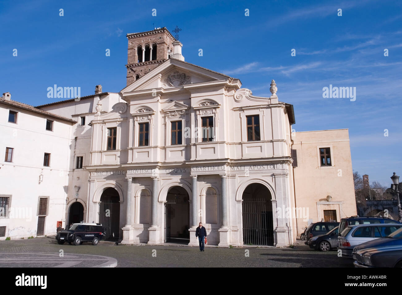 San Bartolomeo all'Isola, Rome, Italy Stock Photo - Alamy