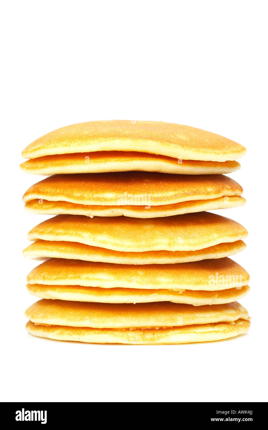 A big stack of pancakes Shallow depth of field Stock Photo - Alamy