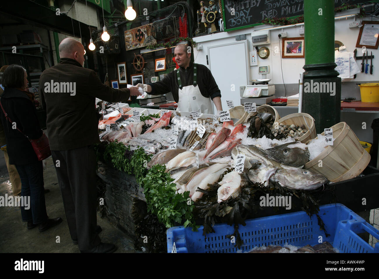 Borough market trader hi-res stock photography and images - Alamy