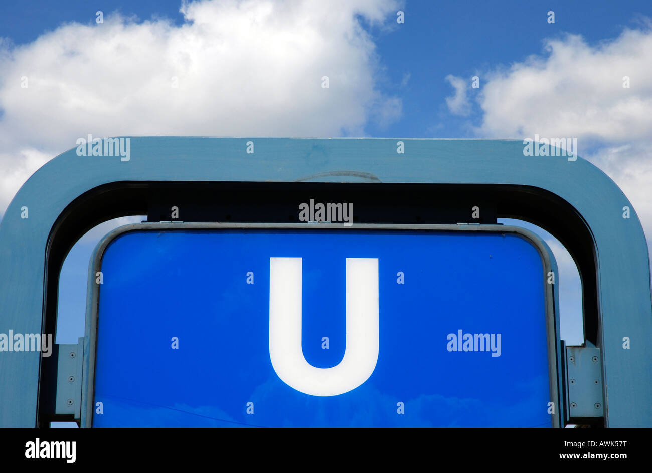 Underground sign in Berlin, Germany Stock Photo - Alamy