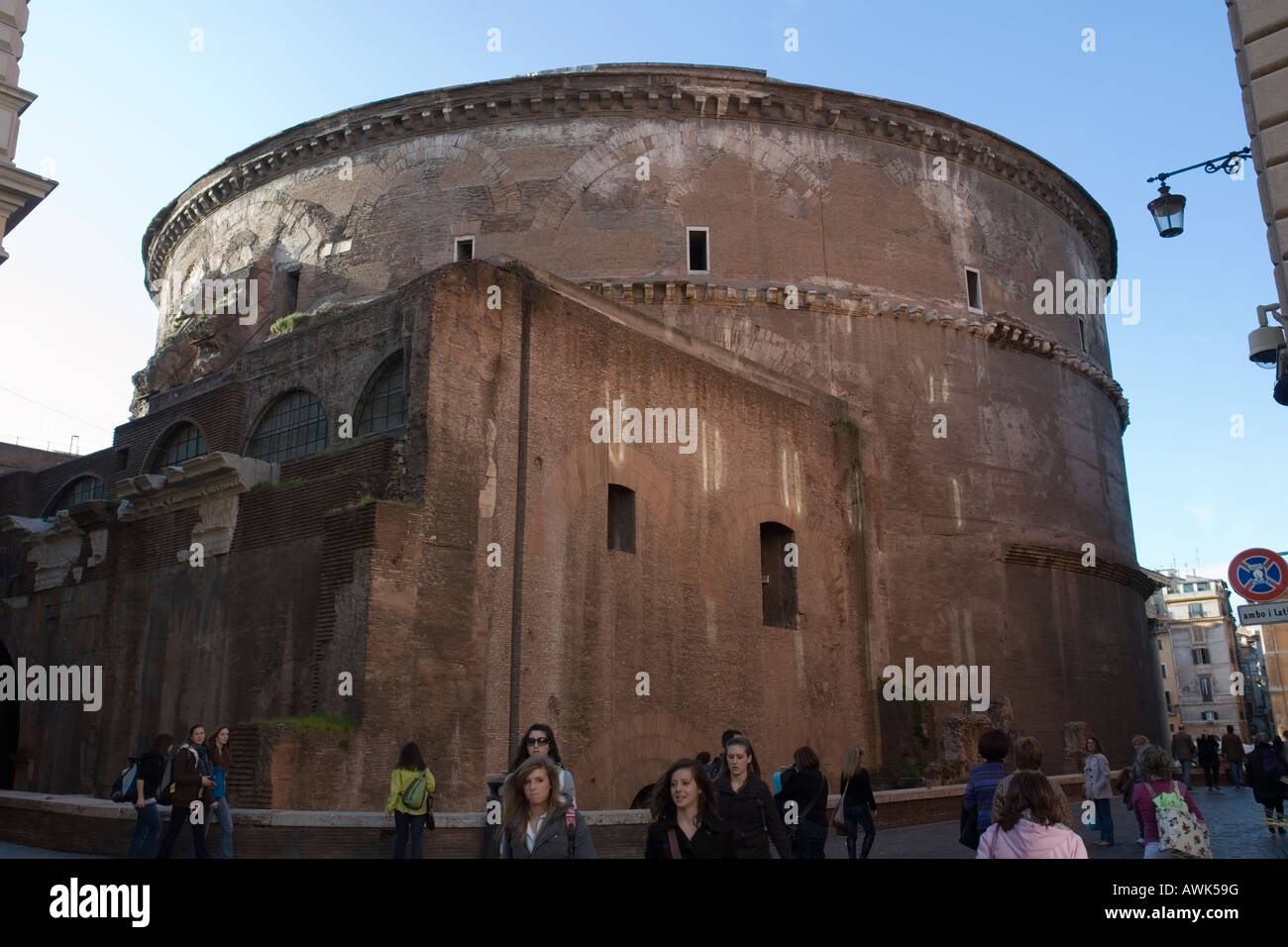 Back Of The Pantheon High Resolution Stock Photography and Images - Alamy