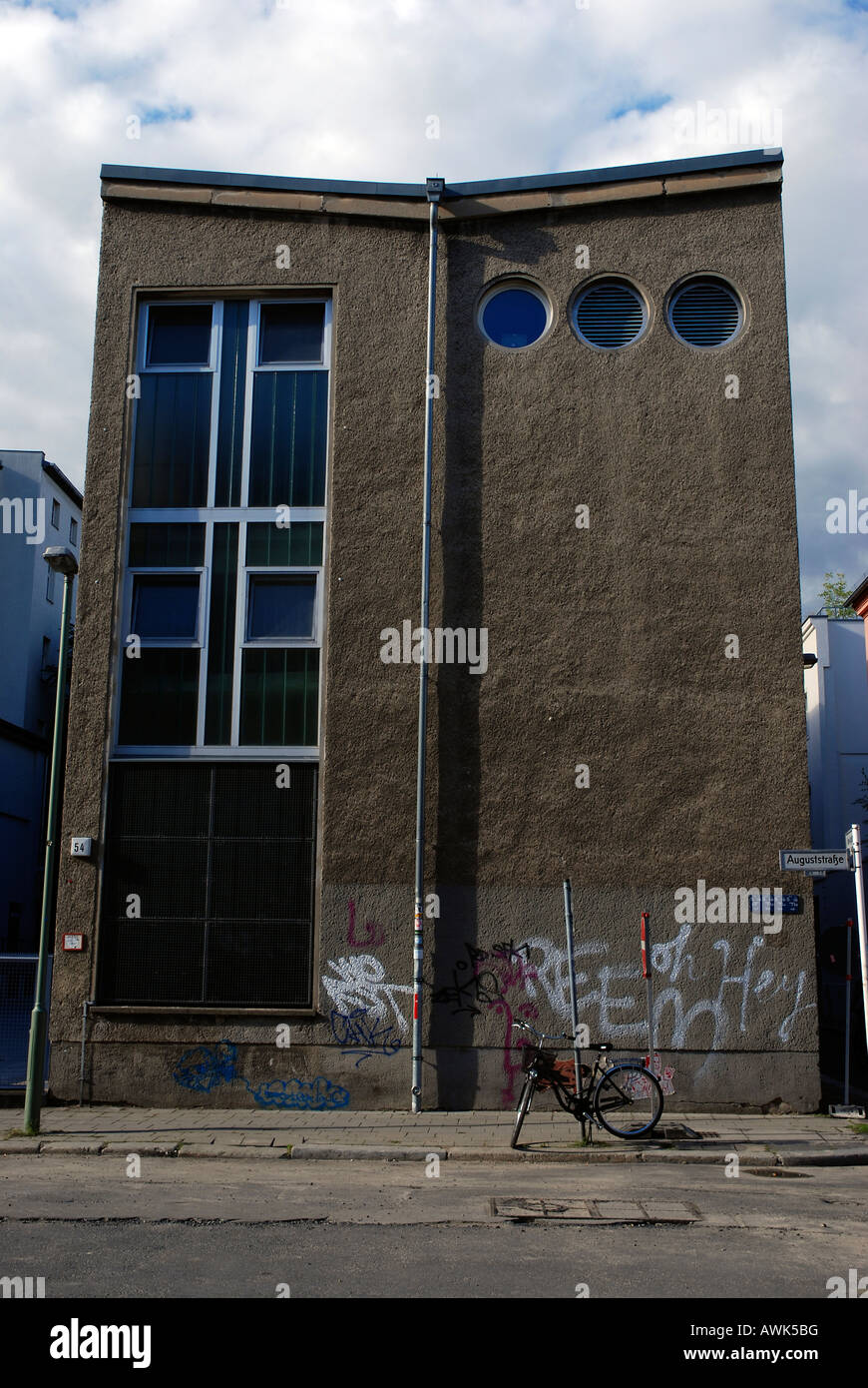 A Bauhaus style building in Berlin-Mitte, Germany Stock Photo - Alamy