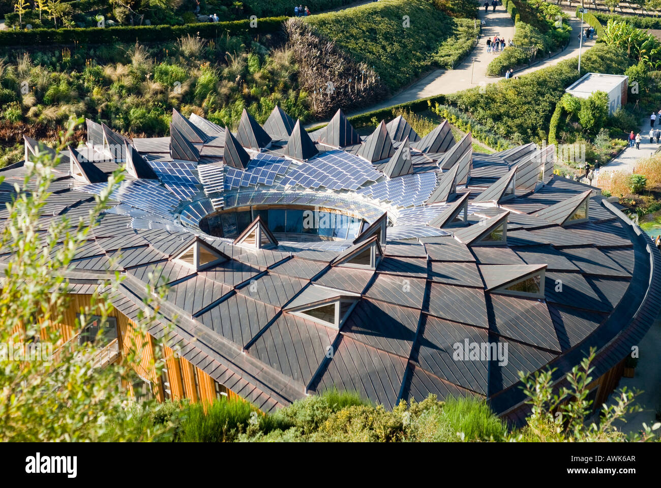Eden Project Core Building Stock Photo - Alamy