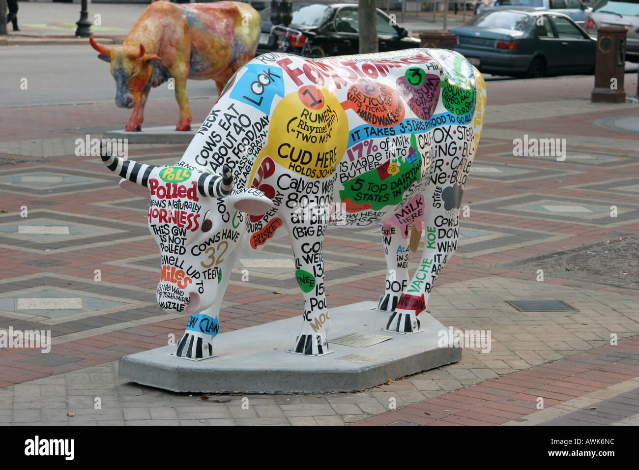 Cowparade sculpture art statue hi-res stock photography and images - Alamy