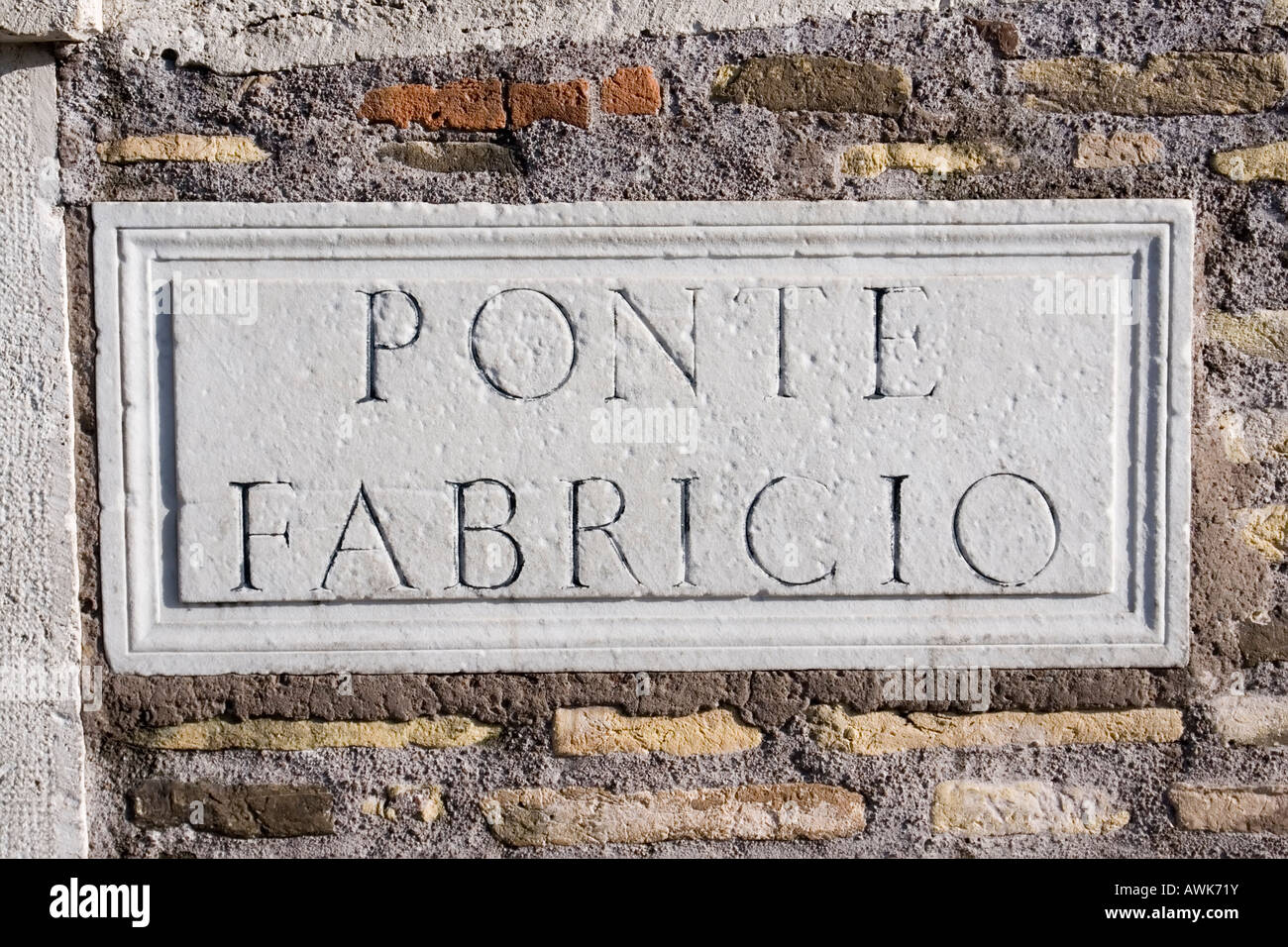 Roman street sign hi-res stock photography and images - Alamy