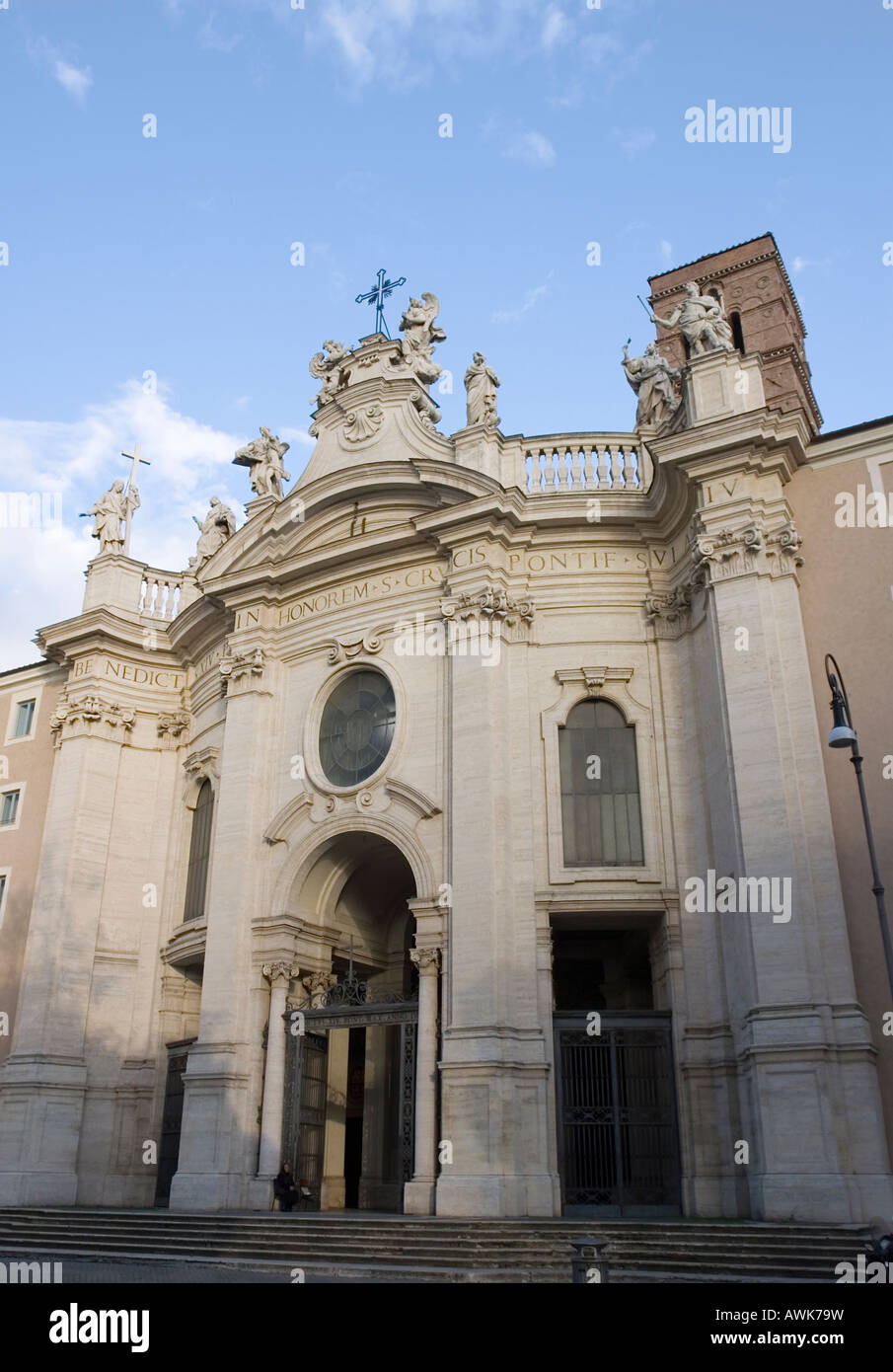 Basilica di Santa Croce in Gerusalemme in Rome Stock Photo - Alamy