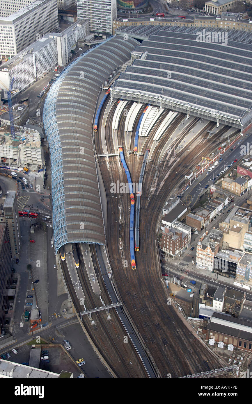 Aerial Air Waterloo Station Stock Photos & Aerial Air Waterloo Station ...