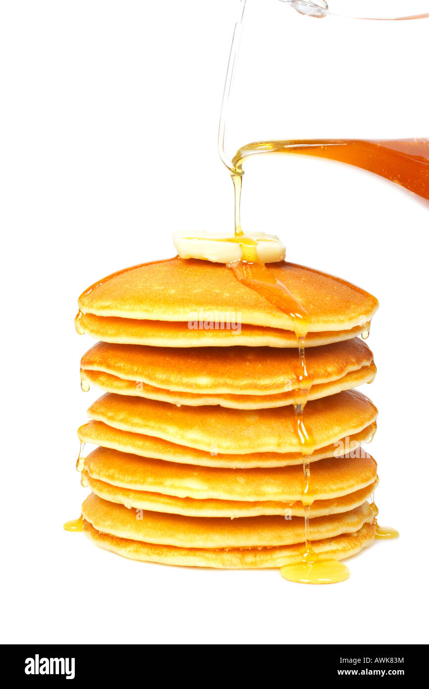 Big stack pancakes shallow depth hi-res stock photography and images ...