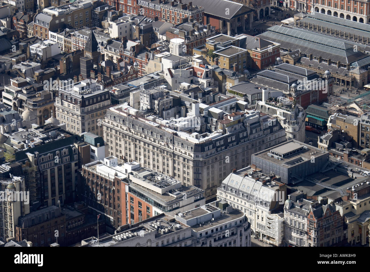 Aerial view covent garden market hi-res stock photography and images ...