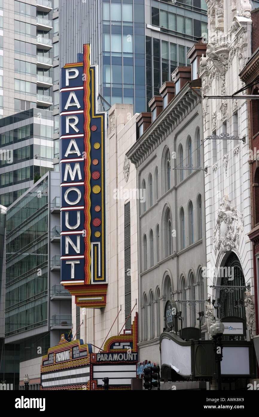 Paramount movie theater hi-res stock photography and images - Alamy