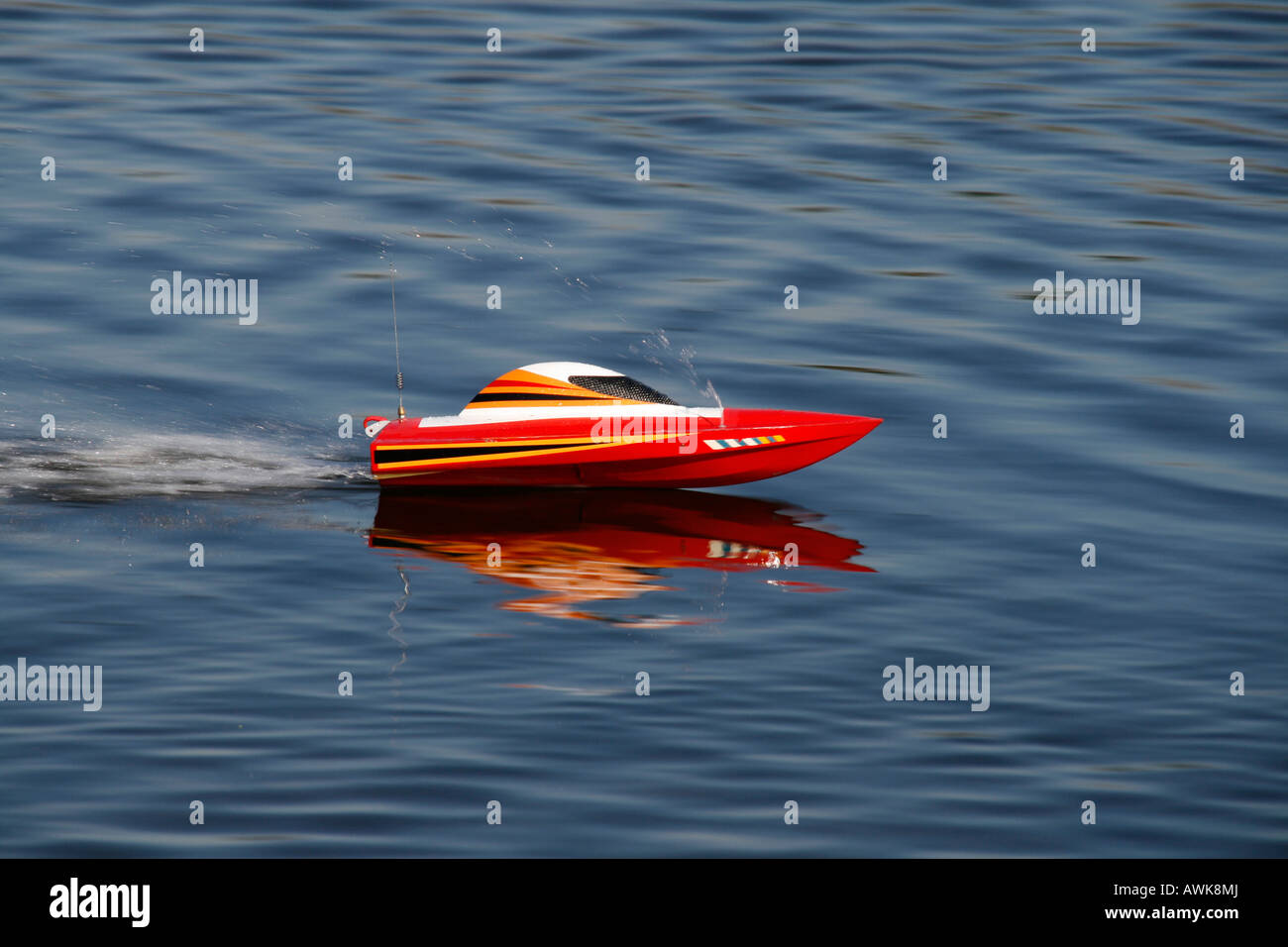 Miniature speedboat hi-res stock photography and images - Alamy