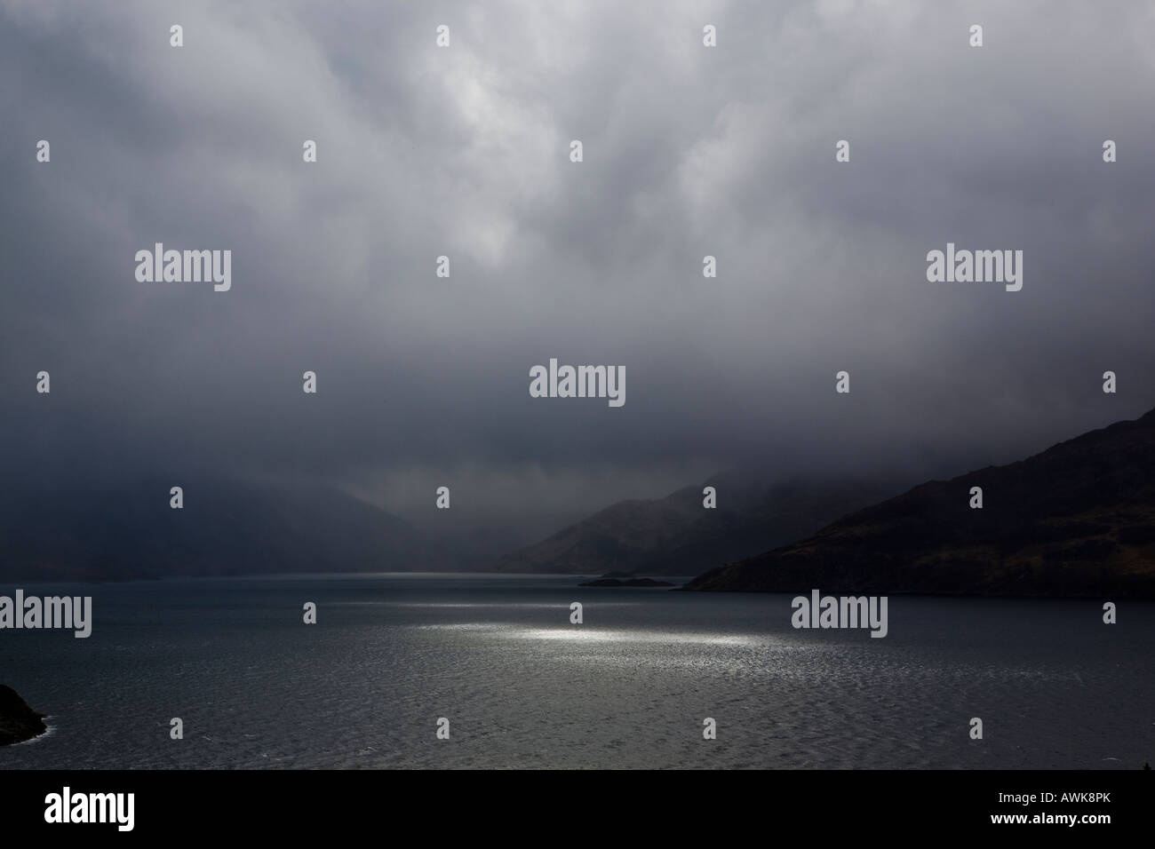 Sound of Sleat, Highlands of Scotland Stock Photo - Alamy