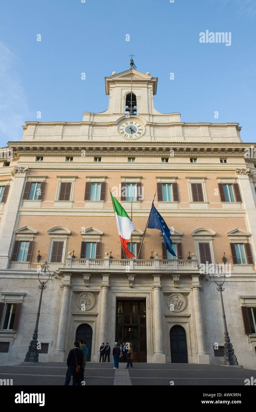 Palazzo di Montecitorio, Rome, Italy Stock Photo - Alamy