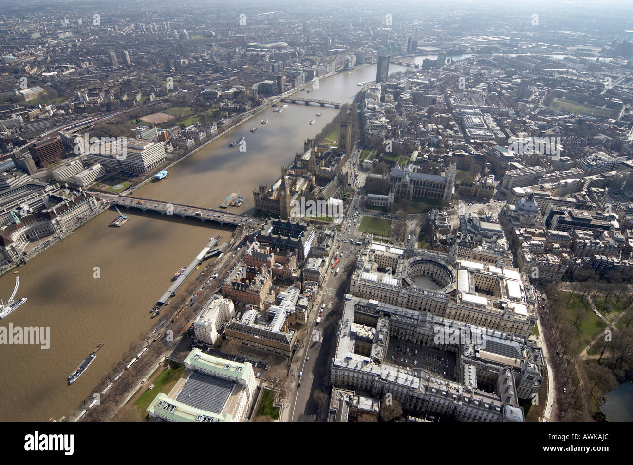 Westminster abbey exterior aerial hi-res stock photography and images ...