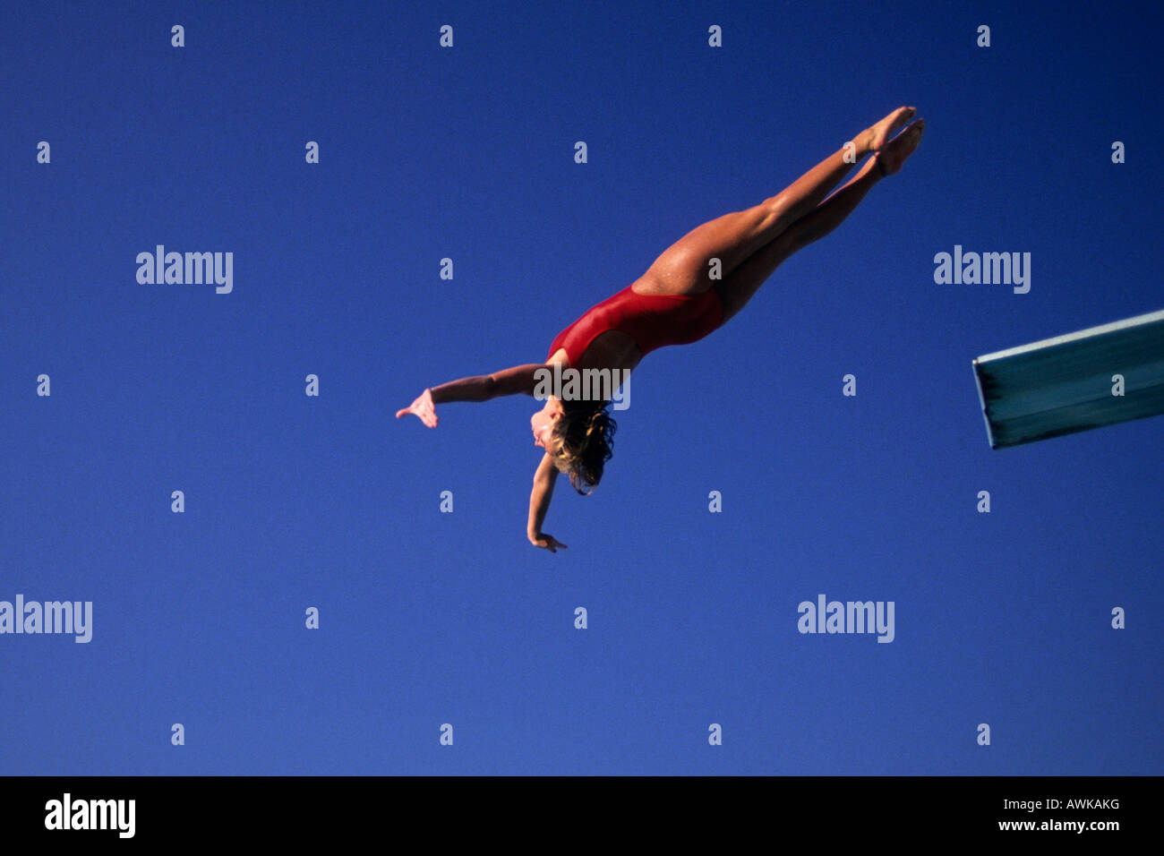 Olympic diver board hi-res stock photography and images - Alamy