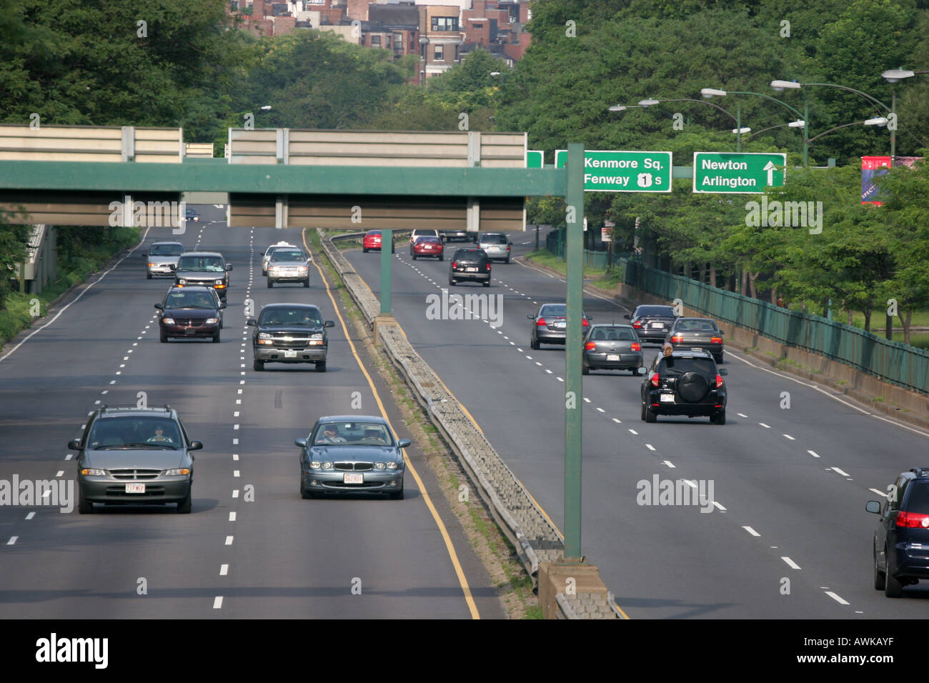 Memorial drive freeway hi-res stock photography and images - Alamy