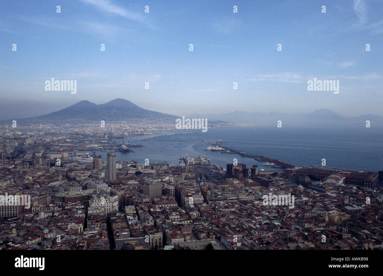 Naples and vesuvius aerial hi-res stock photography and images - Alamy