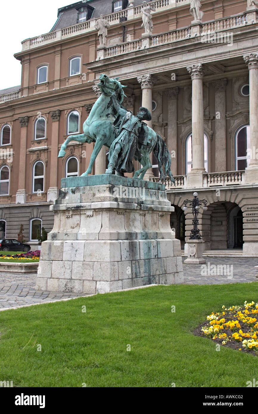 Buda castle courtyard wall hi-res stock photography and images - Alamy
