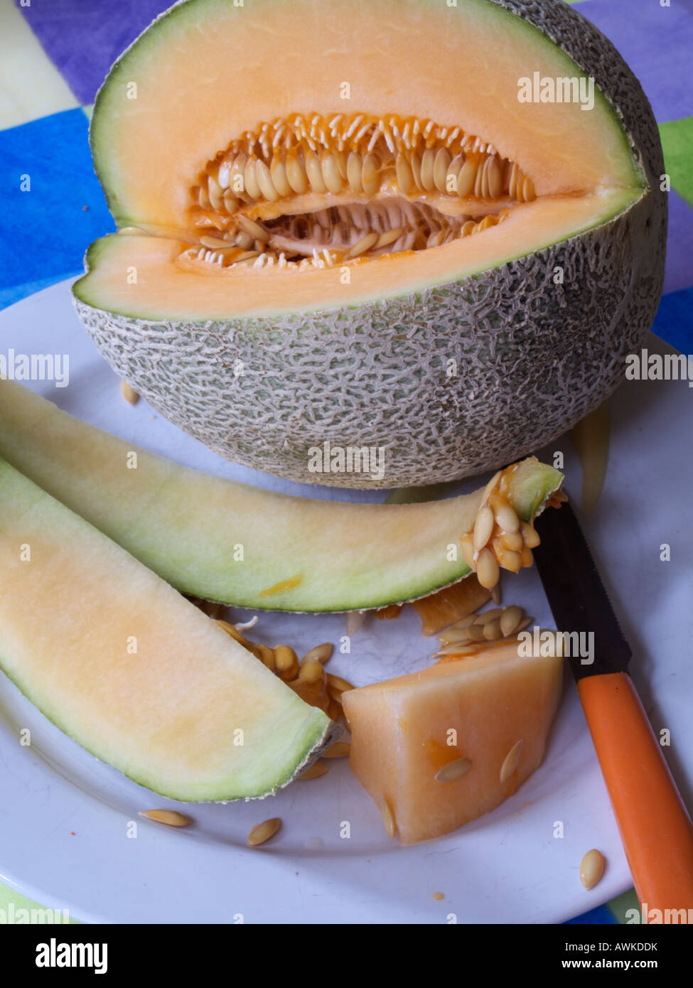 Melon pips hi-res stock photography and images - Alamy