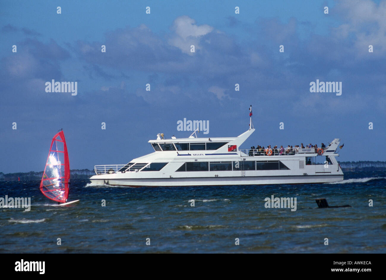 Ferry to hiddensee island hi-res stock photography and images - Alamy