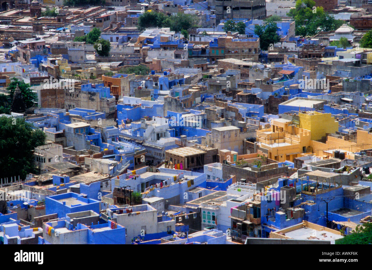 Traditional blue houses brahmin houses hi-res stock photography and ...