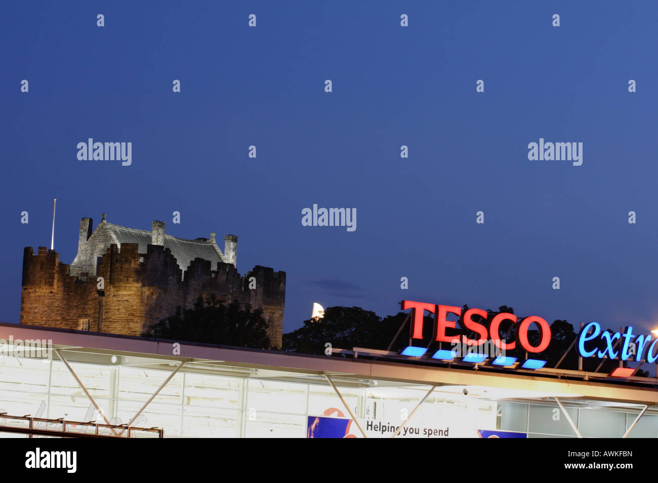 Tesco Supermarket Open 24 Hours High Resolution Stock Photography and ...