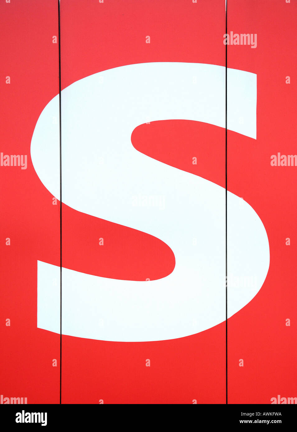 The Letter S In Red