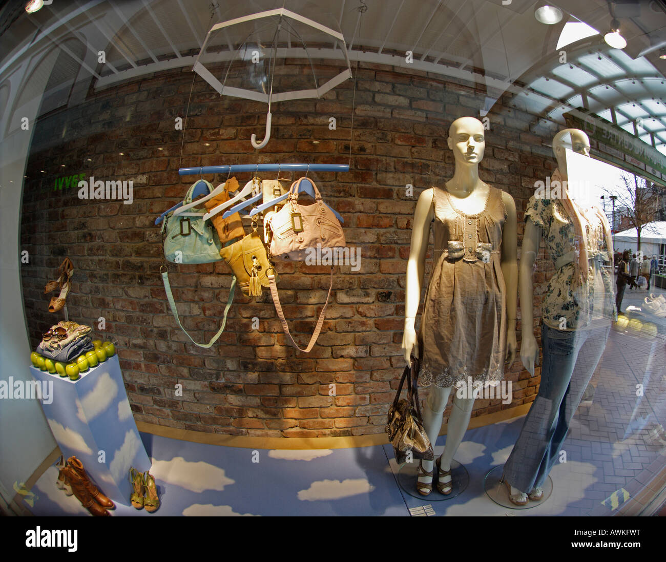 High Street Fashion Stock Photo - Alamy