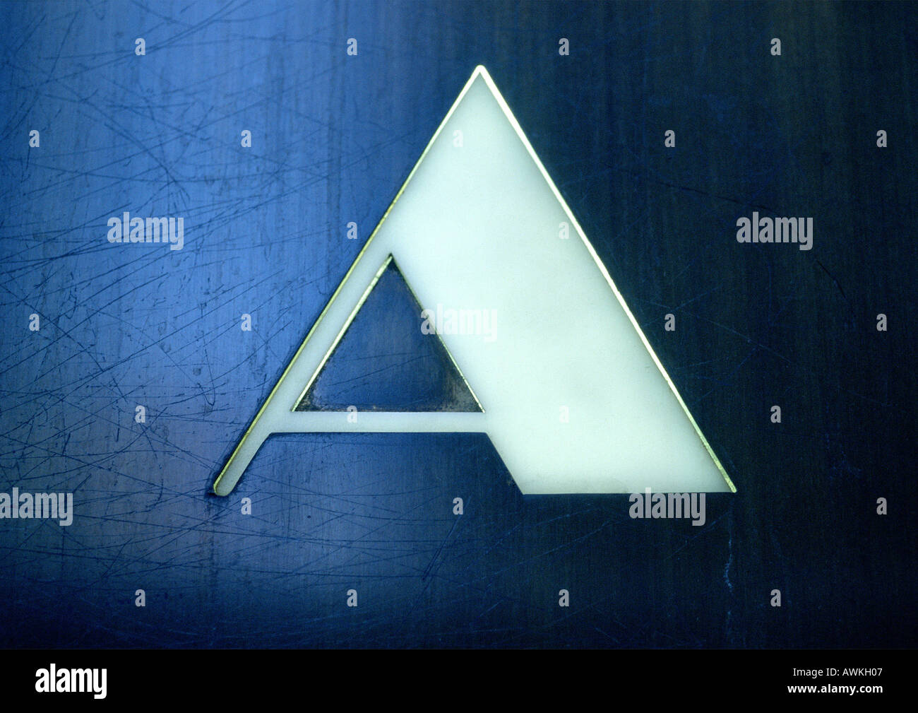 The letter a hi-res stock photography and images - Alamy