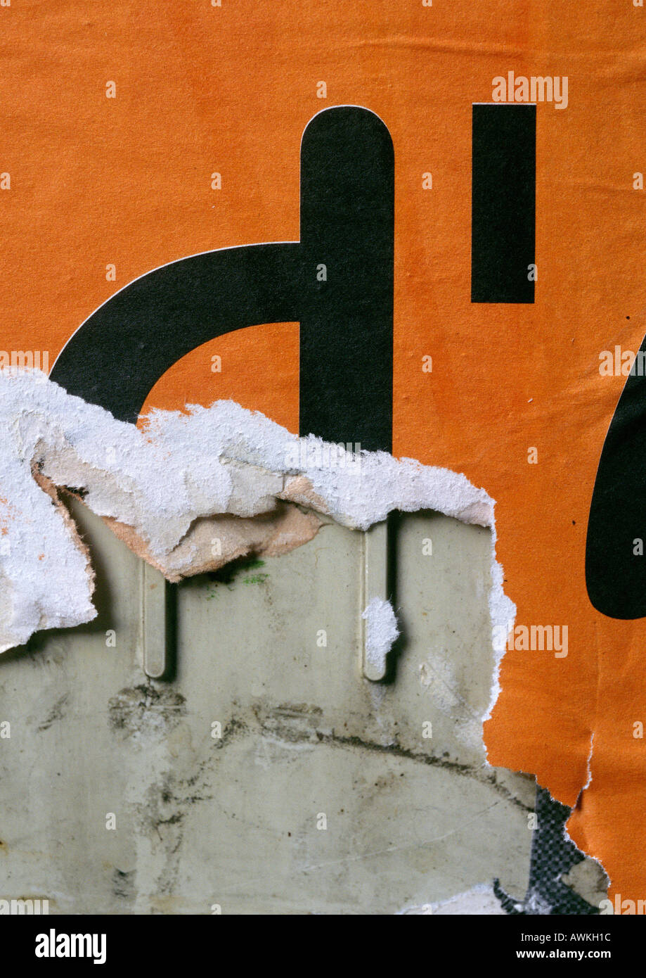 Torn up letters hi-res stock photography and images - Alamy