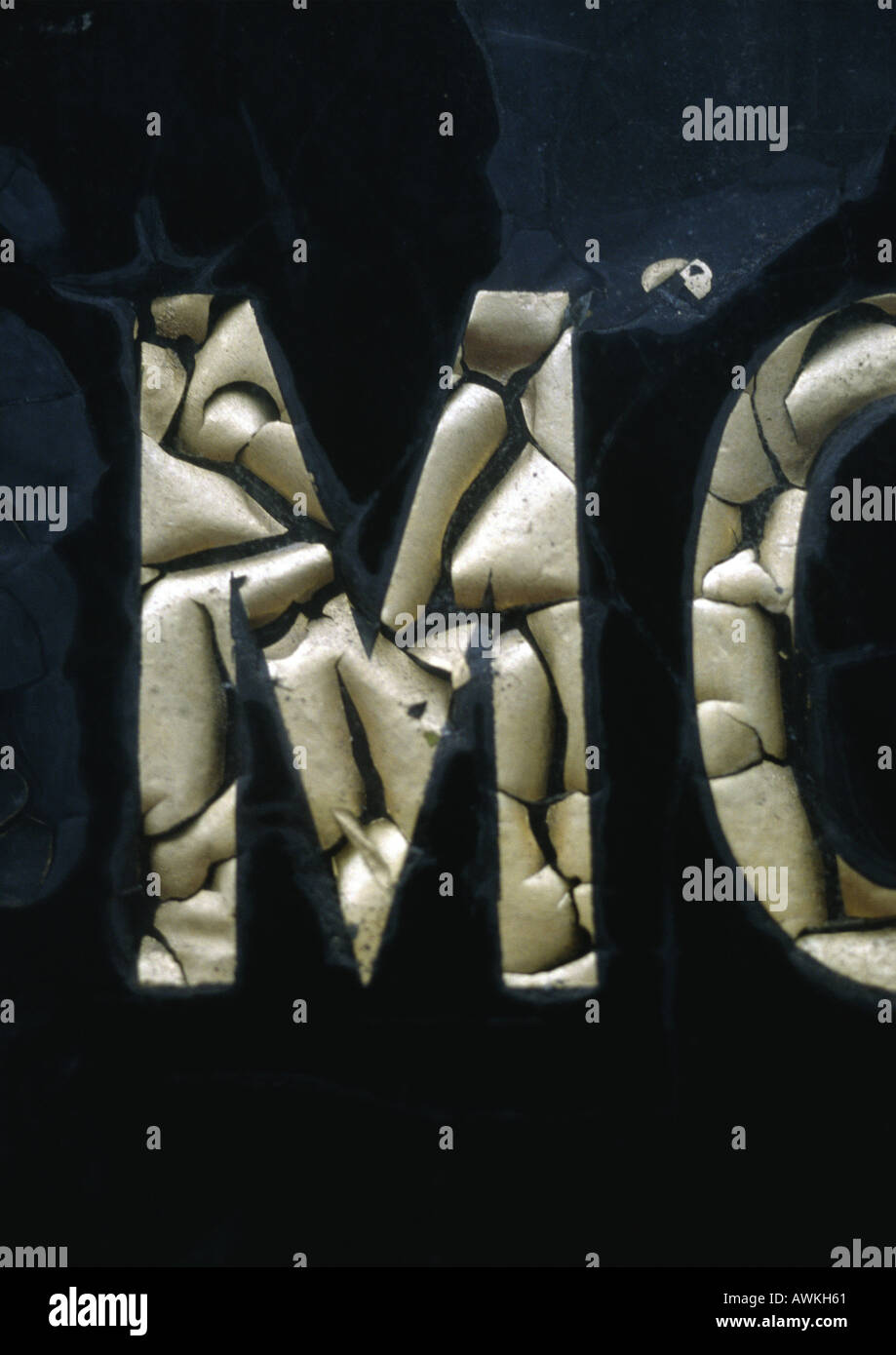 Painted letter m hi-res stock photography and images - Alamy