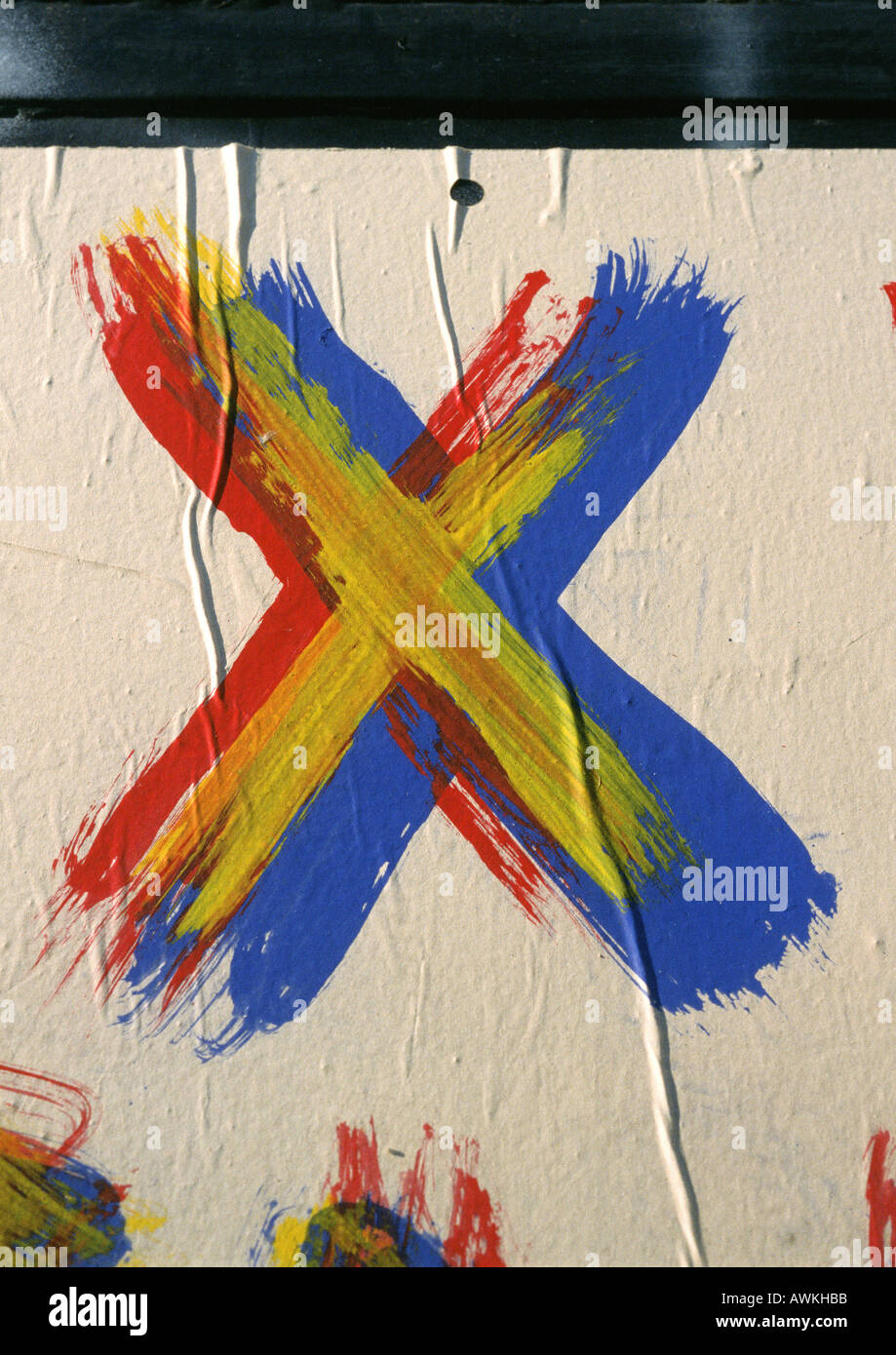 X text hi-res stock photography and images - Alamy