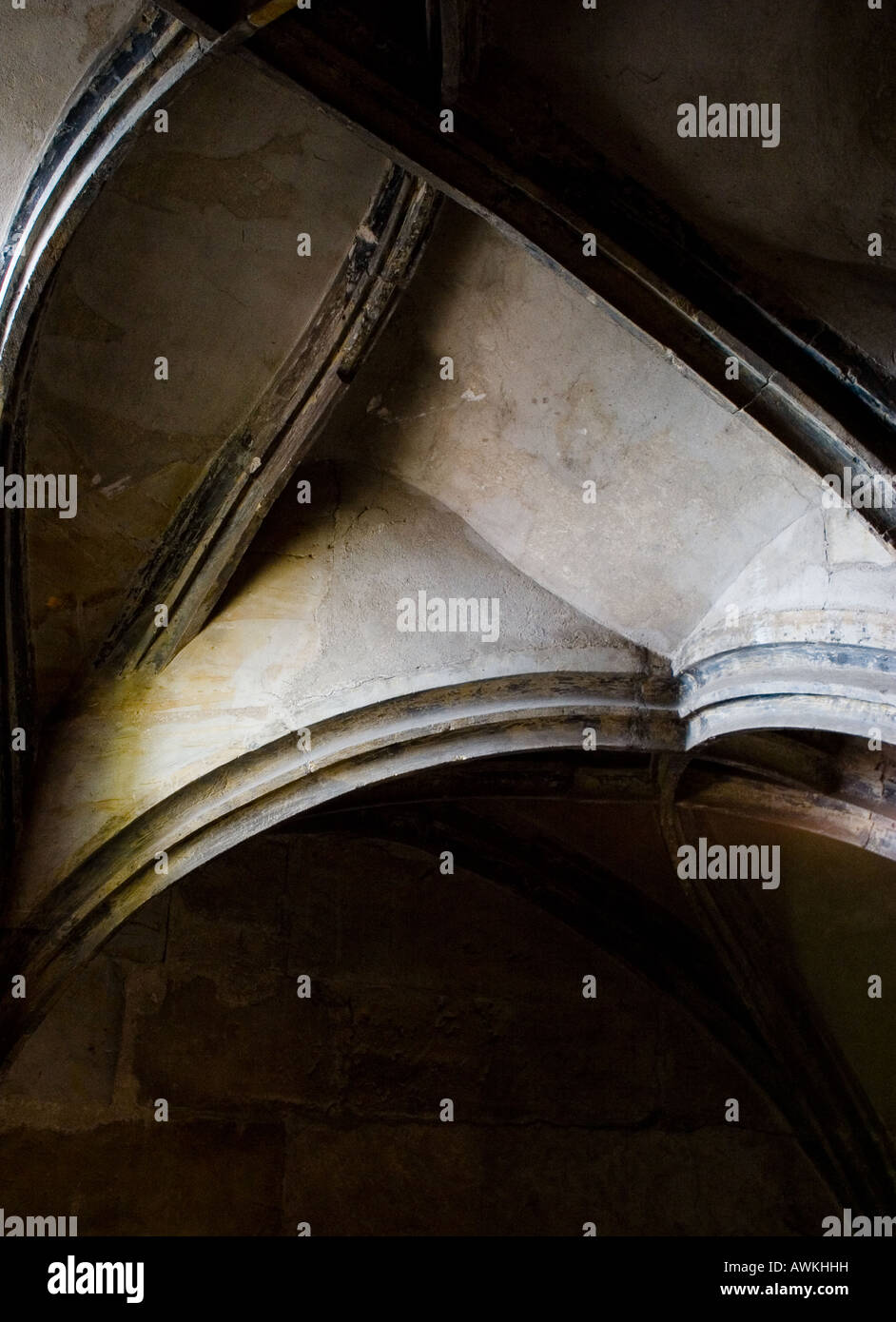 Gothic Decorative Vaulting Stock Photo - Alamy
