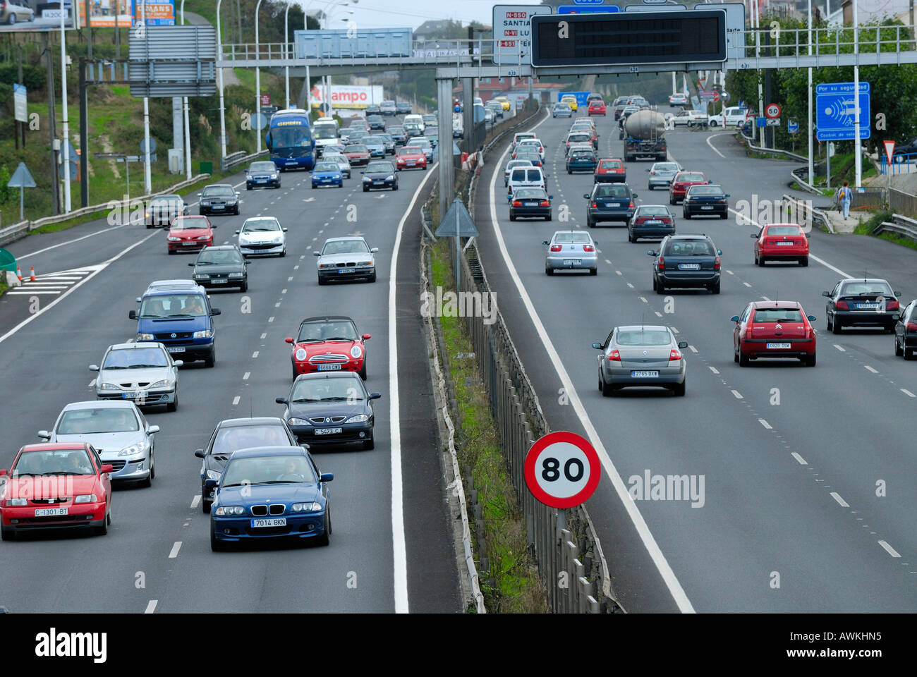 TRAFFIC JAM CAR CONGESTION Stock Photo - Alamy
